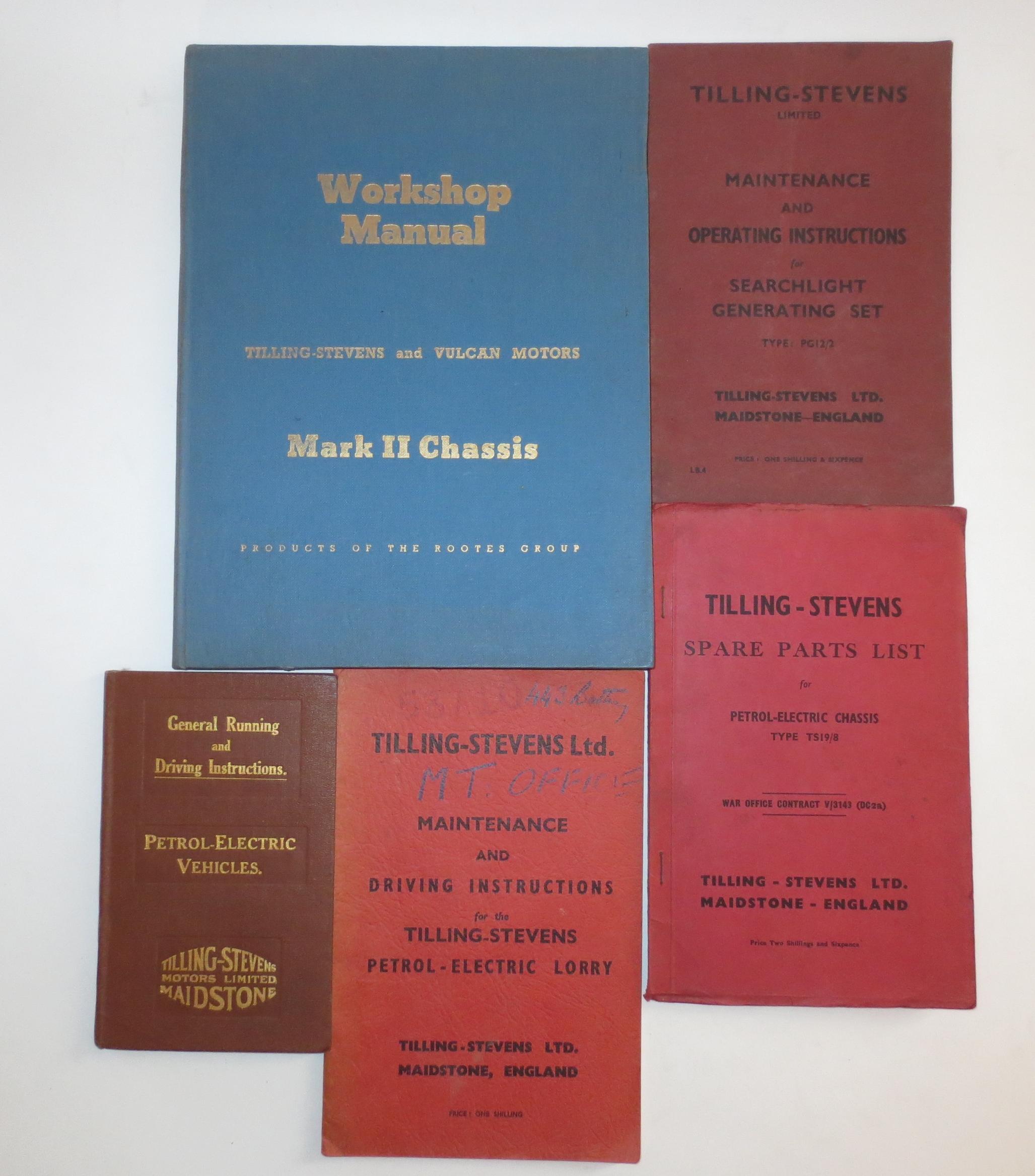 Bonhams Cars Five Tilling Stevens Publications
