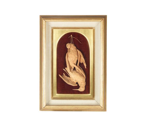 Bonhams : A late 19th century Warwick School carved limewood relief ...