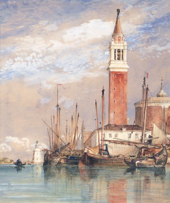 Bonhams : Edward William Cooke, RA (British, 1811-1880) San Giorgio ...