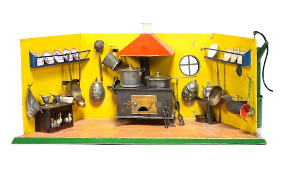 Bonhams : Rare tinplate Rock and Graner Kitchen roomset, circa 1875 ...