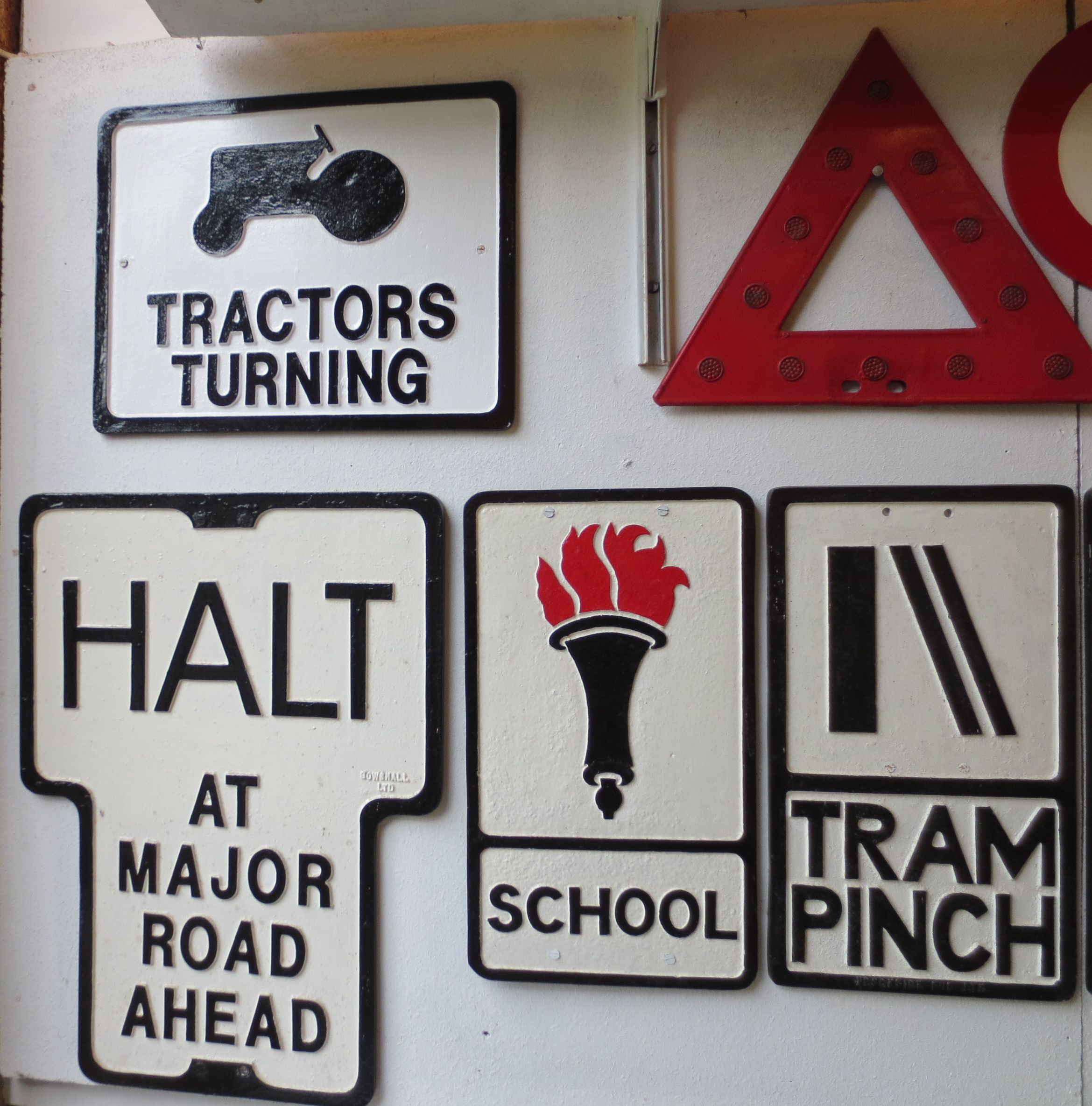 Bonhams Cars : Assorted road signs,