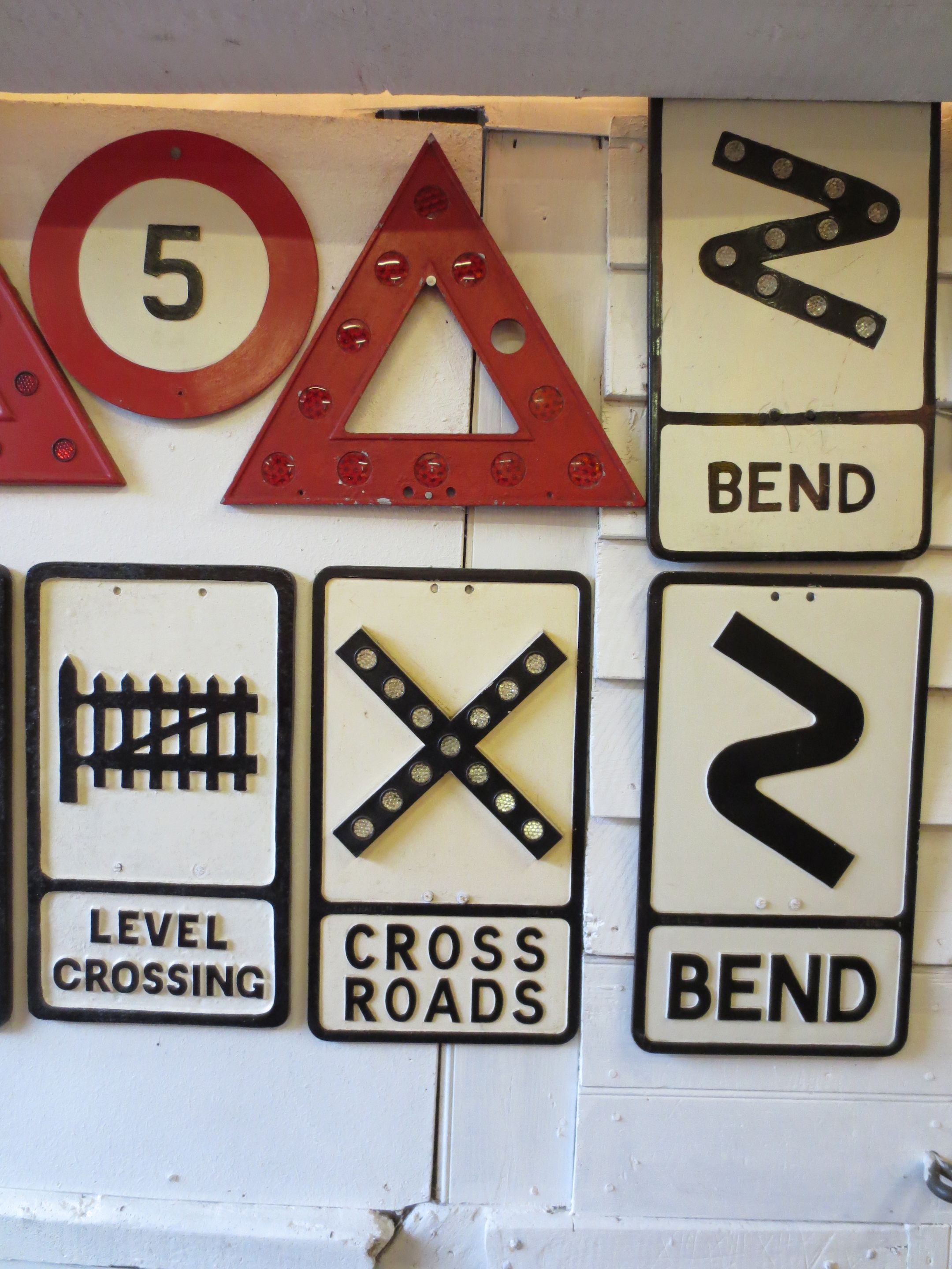 Bonhams Cars : Assorted road signs,