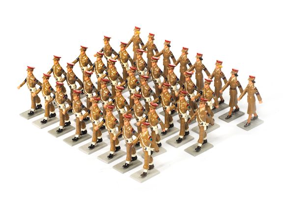 Bonhams : V Day Marching Column part 7: Army Services, WRAC and 8th ...