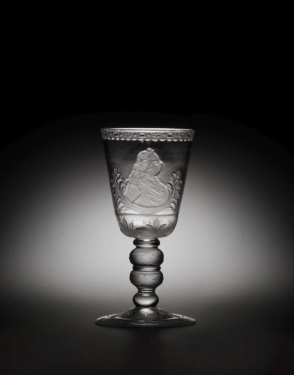 Bonhams A Fine Potsdam Engraved Royal Goblet With A Portrait Of