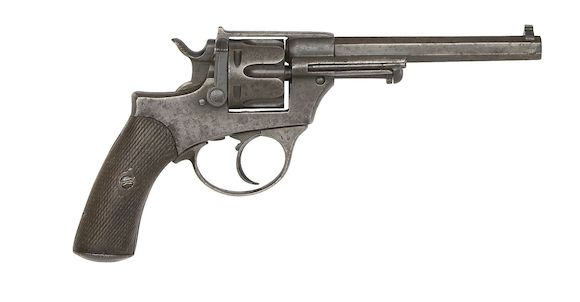 Bonhams : An Italian 10.4MM Centre-Fire Glisenti 1888 Model Six-Shot ...