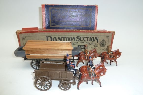 Bonhams : Britains set 203A, Royal Engineers Pontoon Section in Service ...