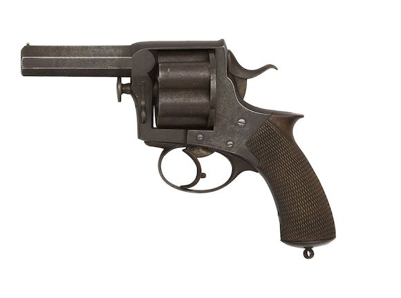 Bonhams : A Rare .577 Tranter Patent Six-Shot Double-Action Centre-Fire ...