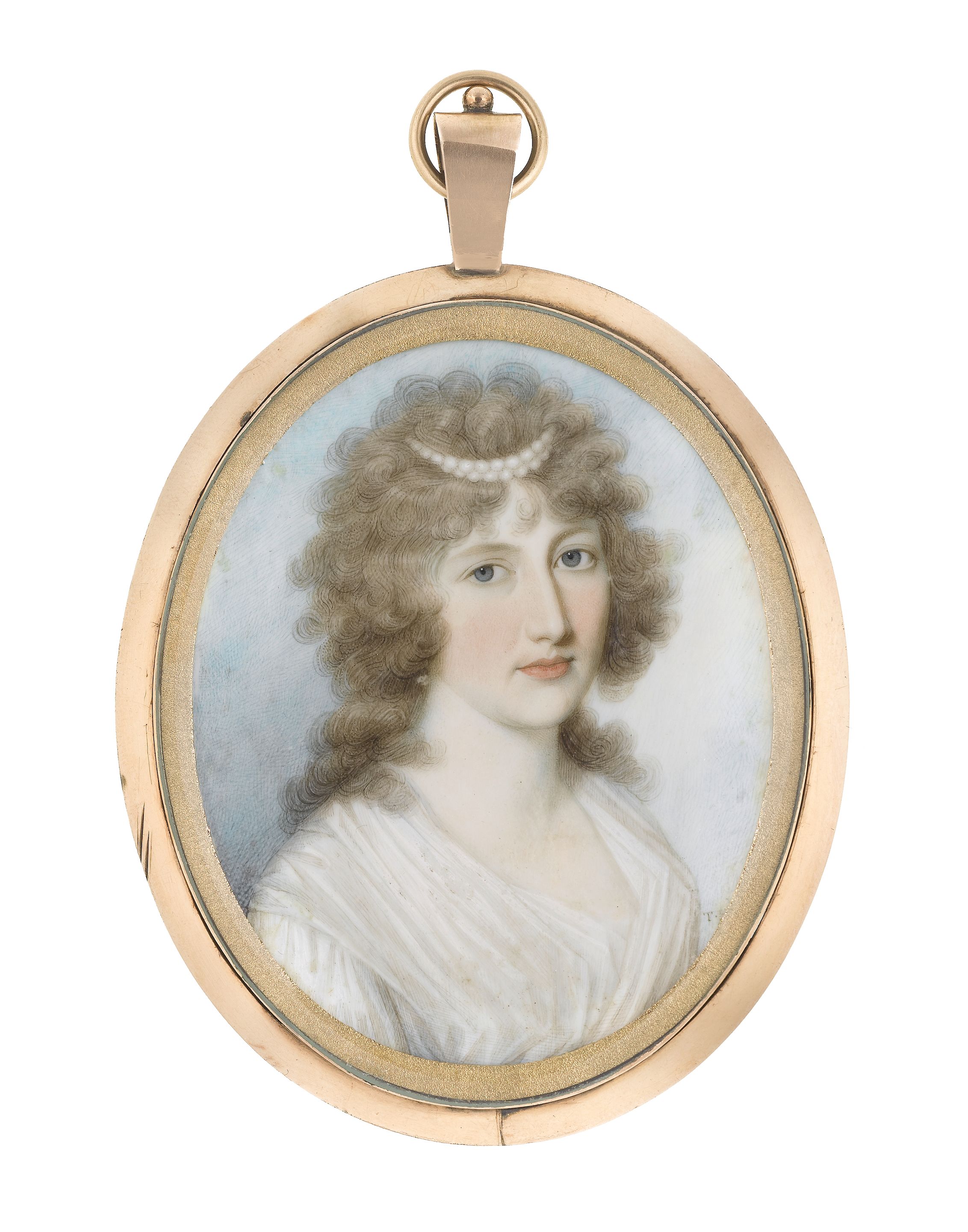 Bonhams : Thomas Hazlehurst (British, circa 1740-circa 1821)A Lady ...