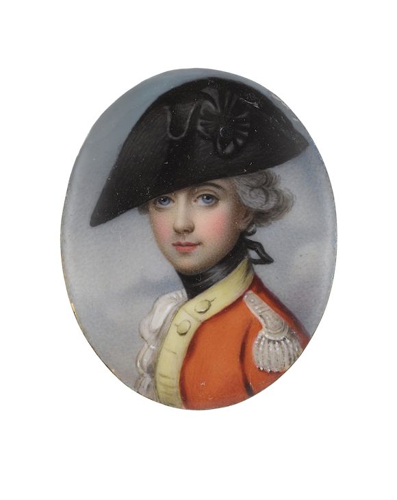 Bonhams : John Haslem (British, 1808-1884), after Richard Cosway RA ...