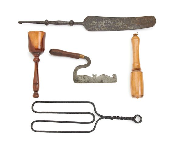 Bonhams : A 17th century iron potato rake