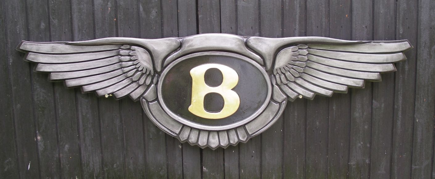 Bonhams Cars : A Bentley garage display emblem,