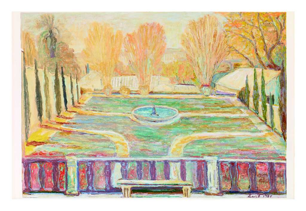 Bonhams : John Dent (born 1951) From the Balcony, 1987