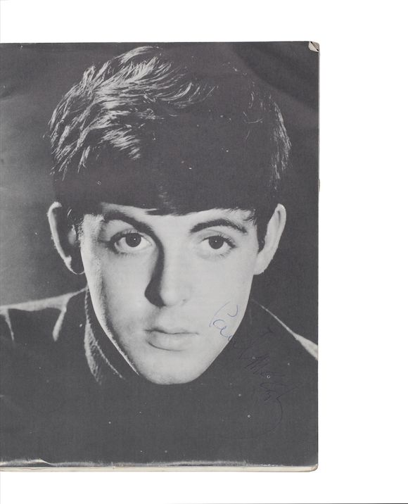 Bonhams : The Beatles: An autographed copy of the magazine 'Meet The ...