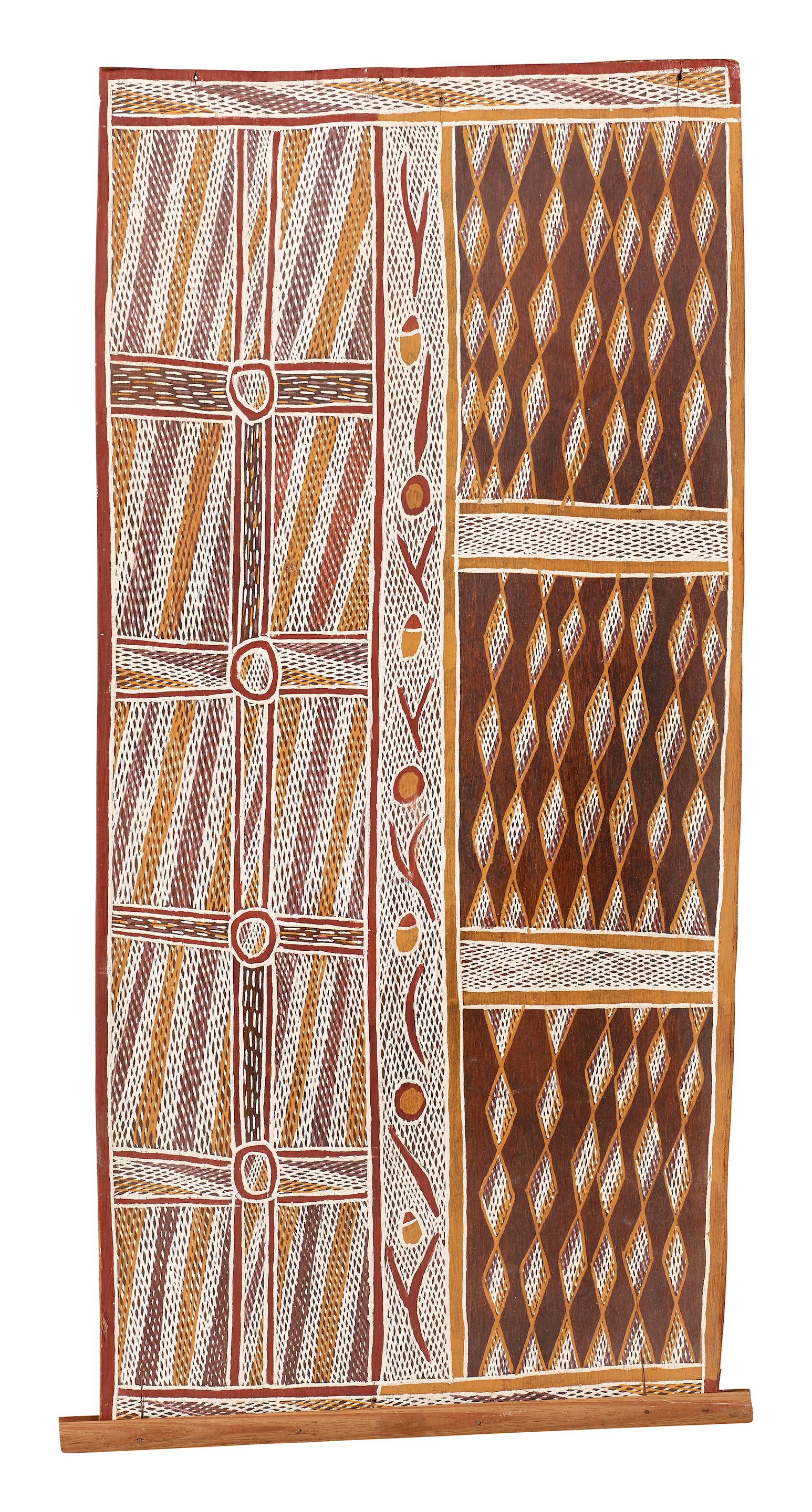 Bonhams : Djunmal (circa 1920-1975) Dhuwa and Yirritja designs