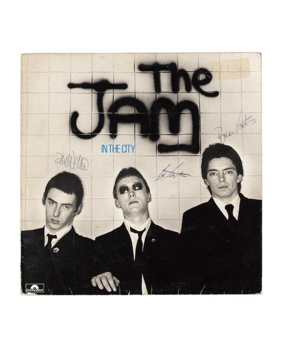 Bonhams : The Jam Two autographed albums,