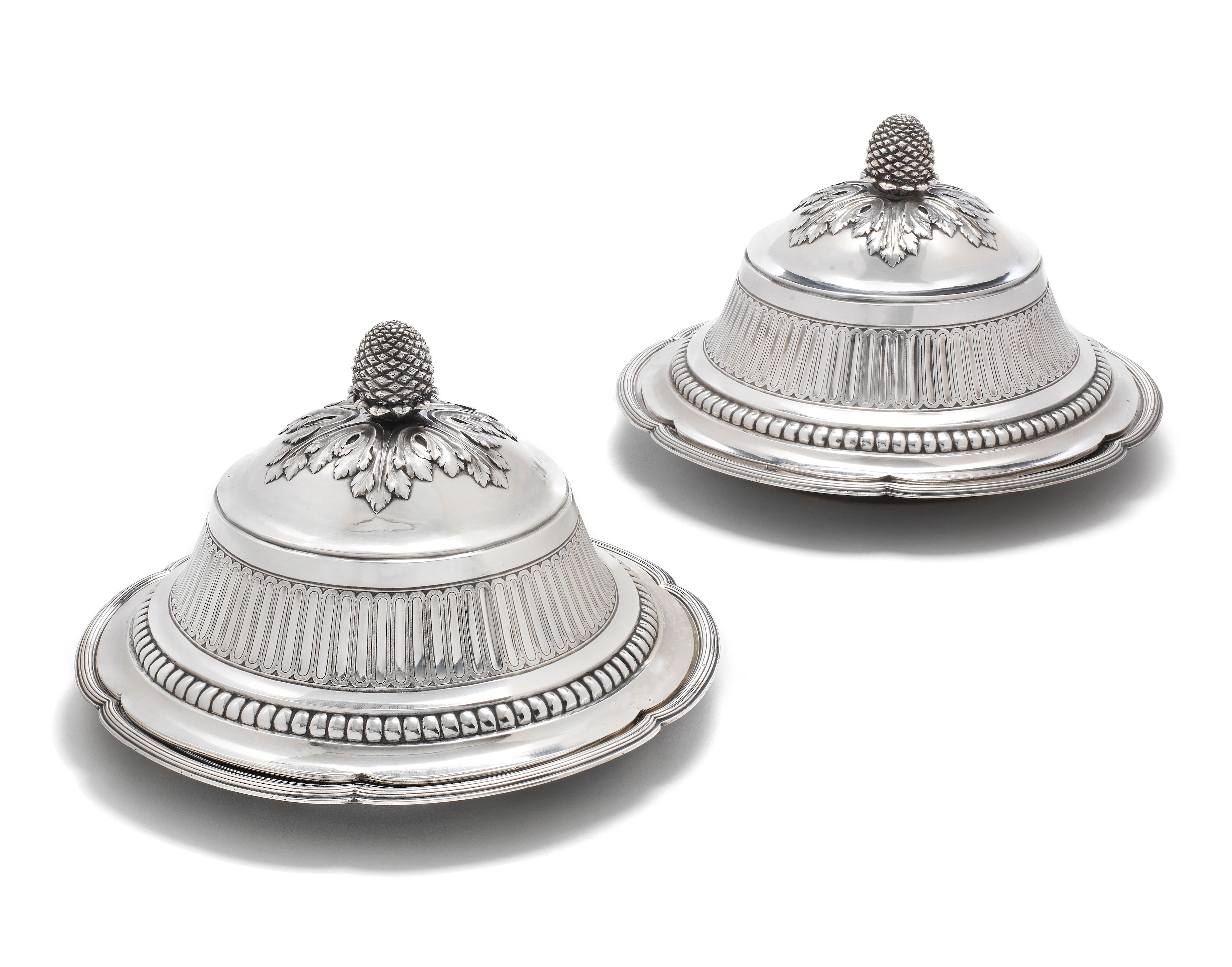 Bonhams : Catherine the Great An important pair of Louis XVI silver ...
