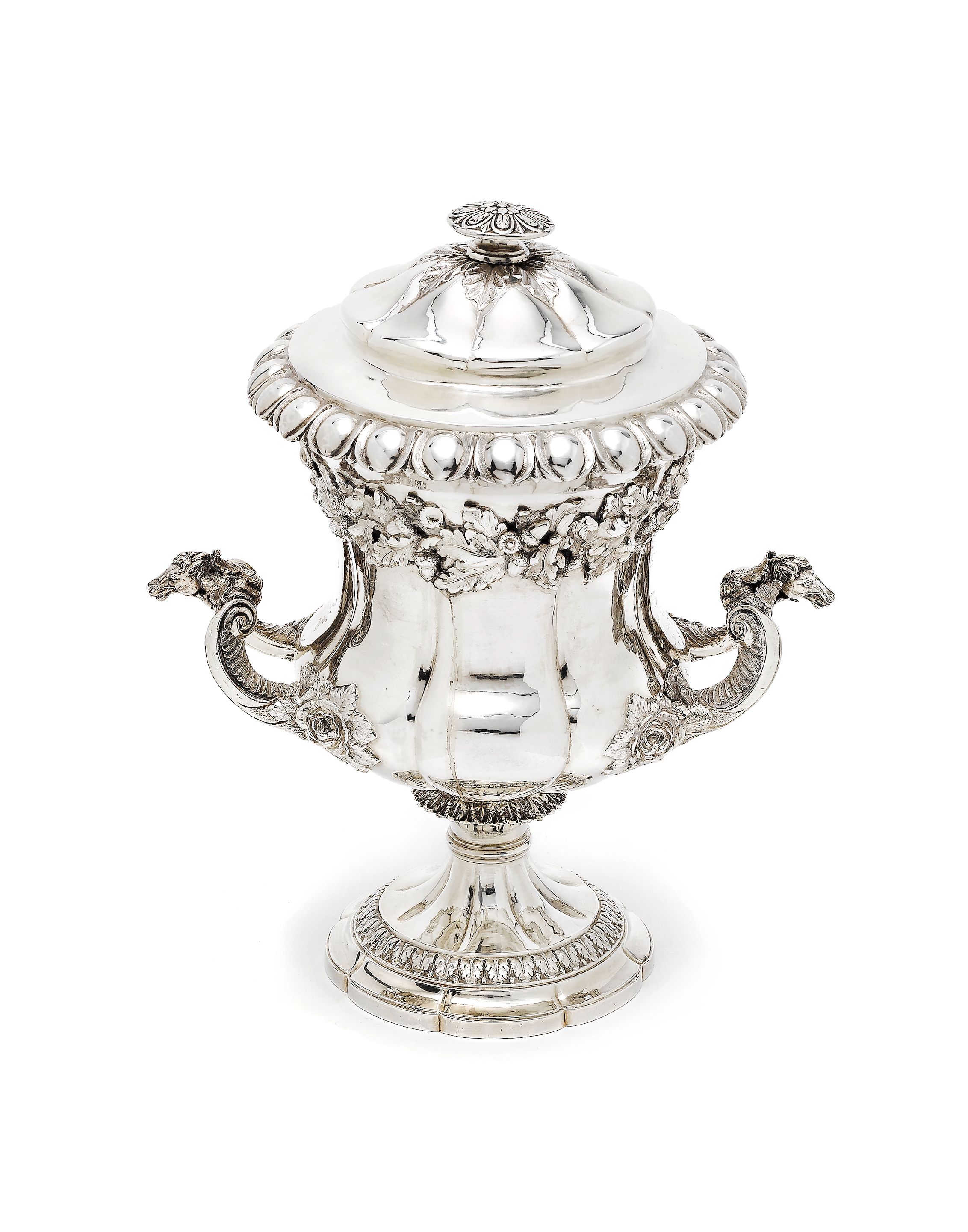 Bonhams : A George IV silver two-handle cup no apparent makers mark ...