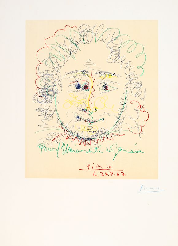 Bonhams : After Pablo Picasso (Spanish, 1881-1973) Université de Genève ...