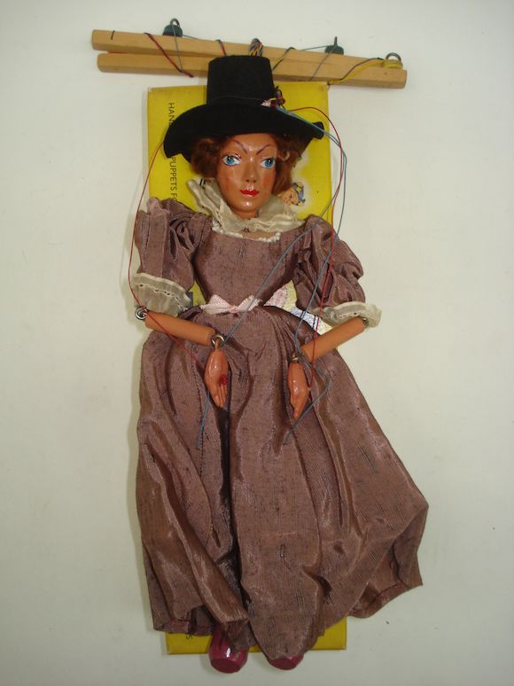 Bonhams : Pelham Puppets Historical series, Cromwellian Lady, crica 1950