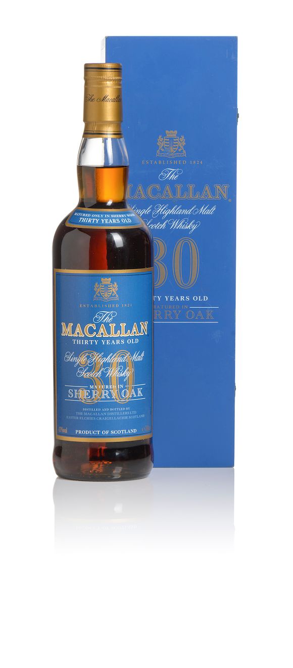 Bonhams : The Macallan Blue Label-30 year old