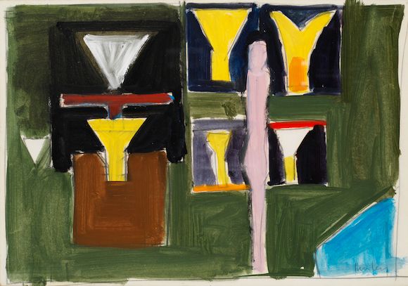 Bonhams : Peter Kinley (British, 1926-1988) Standing figure