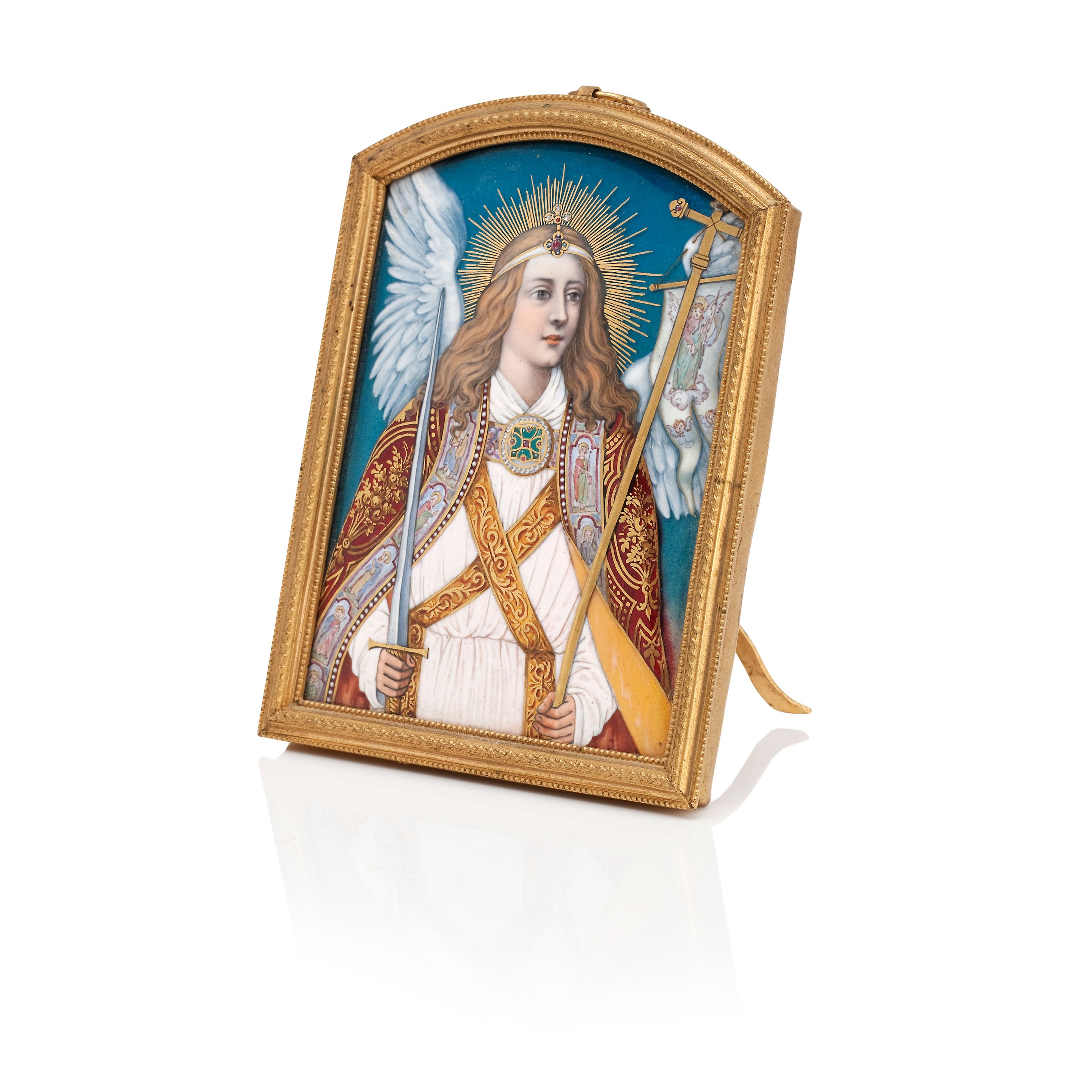 Bonhams : A 20th century enamel icon