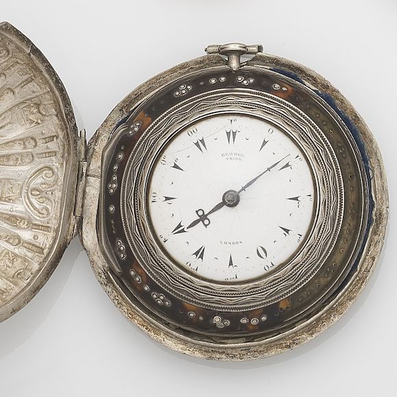 Bonhams : George Prior, London. A silver and tortoiseshell key wind ...