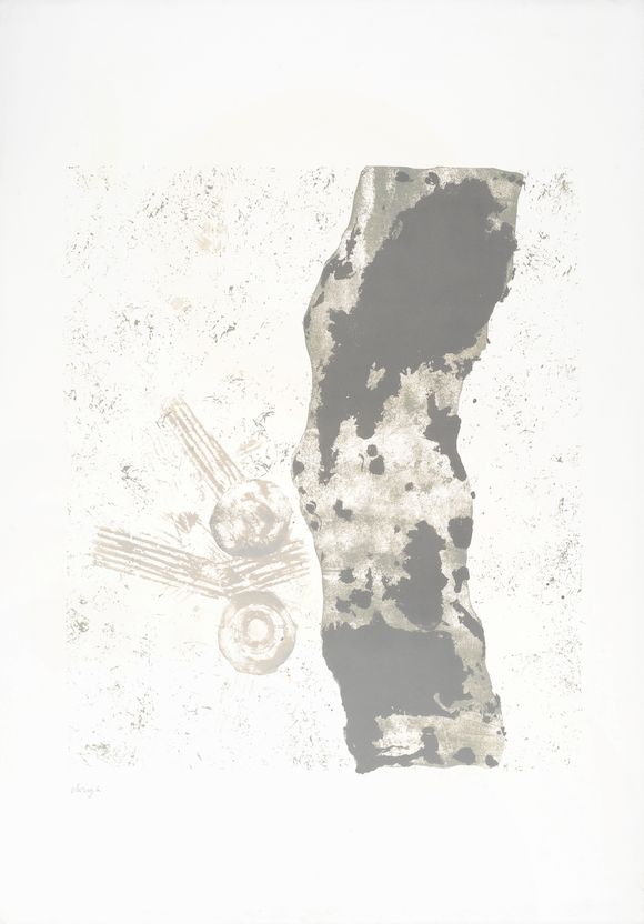 Bonhams : Prunella Clough (British, 1919-1999) Tideline Lithograph ...