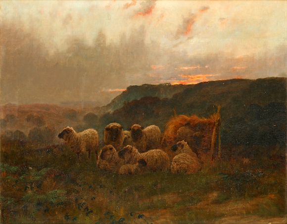 Bonhams : Sidney Pike (British) 'On the Surrey Hills'
