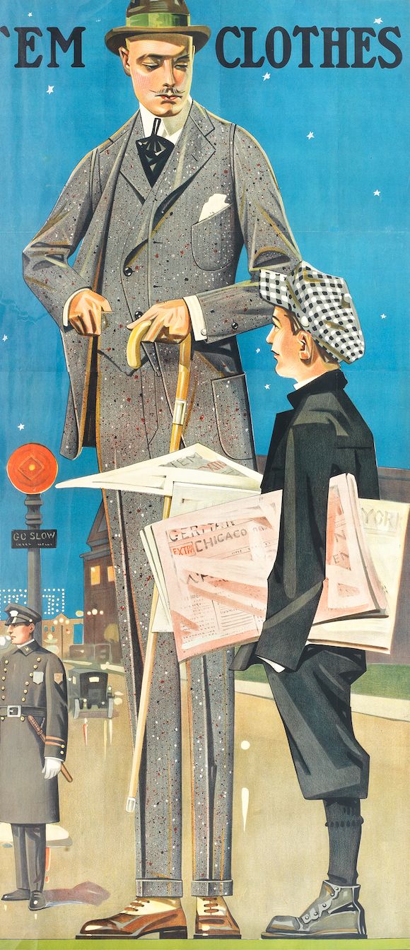 Bonhams : 20th Century American School 'Em Clothes' a Lithographic Poster