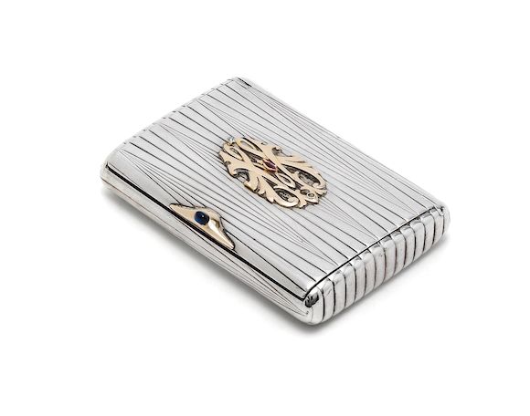 Bonhams : A 20th century Finnish silver cigarette case by Johan Viktor ...