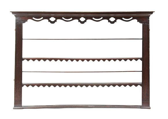 Bonhams : A George III oak and pine delft rack, circa 1760-70