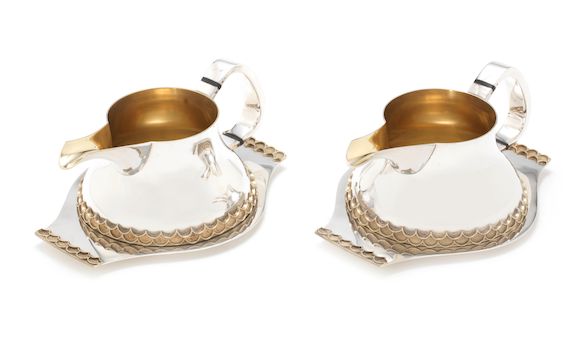 Bonhams : GEORGE GRANT MACDONALD: A pair of silver and silver-gilt ...