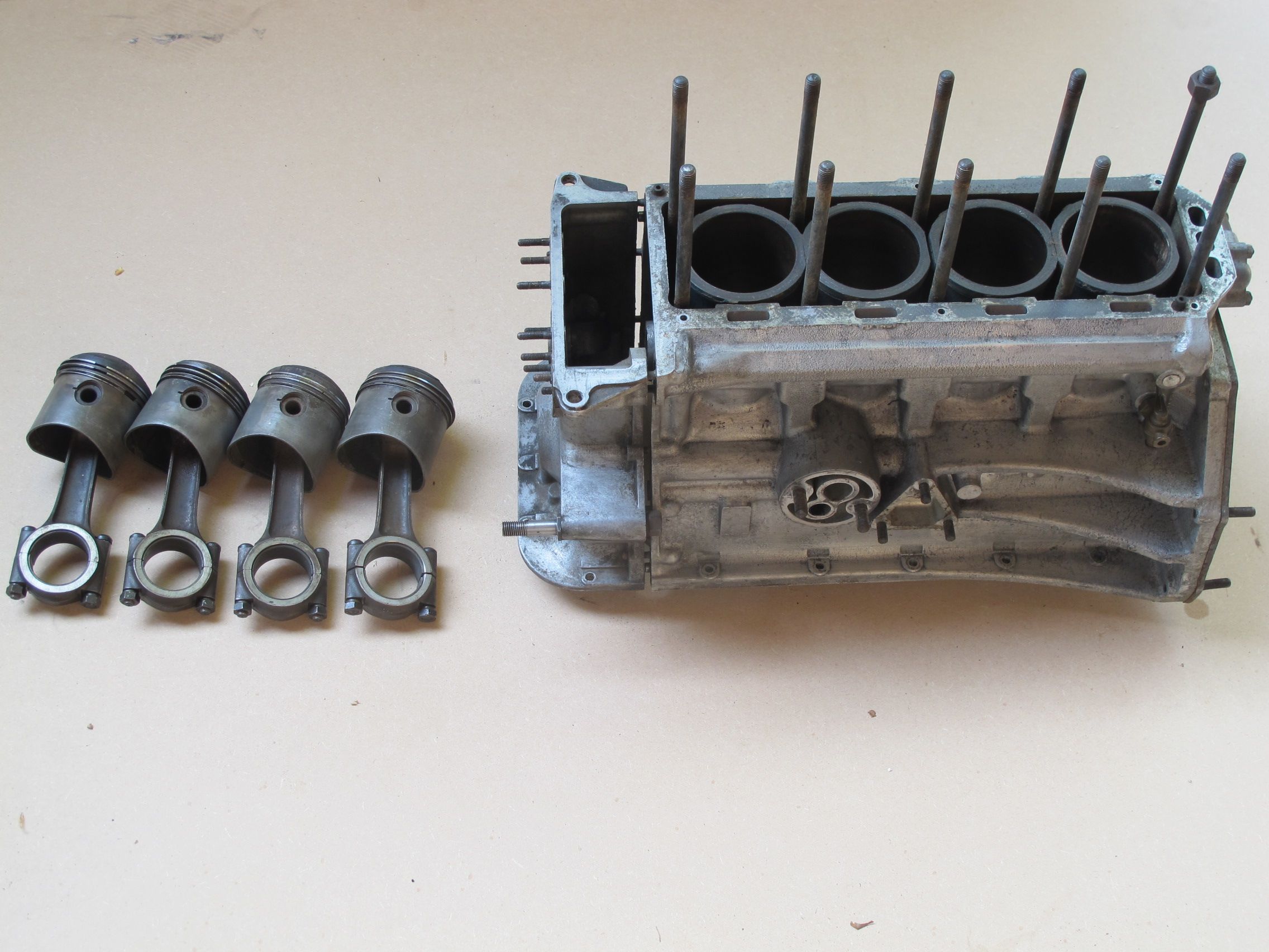 Bonhams Cars : Giulia 1300 GTA cylinder block, rods, liners