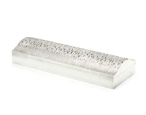 Bonhams : CHRISTOPHER NIGEL LAWRENCE: An impressive silver box London 1973