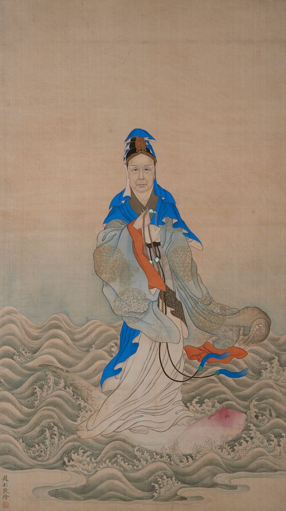 Bonhams : Zhao Tong (late Qing dynasty) Empress Dowager Cixi