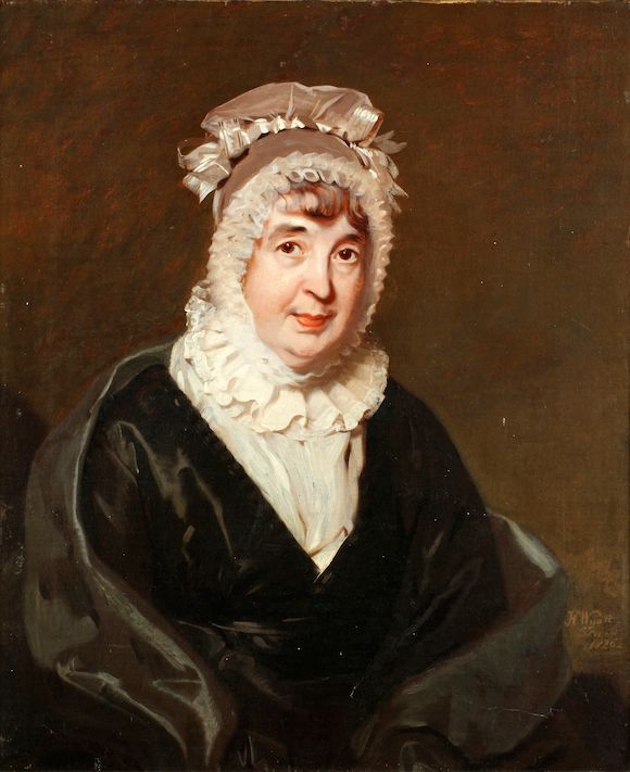 Bonhams : Henry Wyatt (British, 1794-1840) Portrait of Lady Millicent Meek