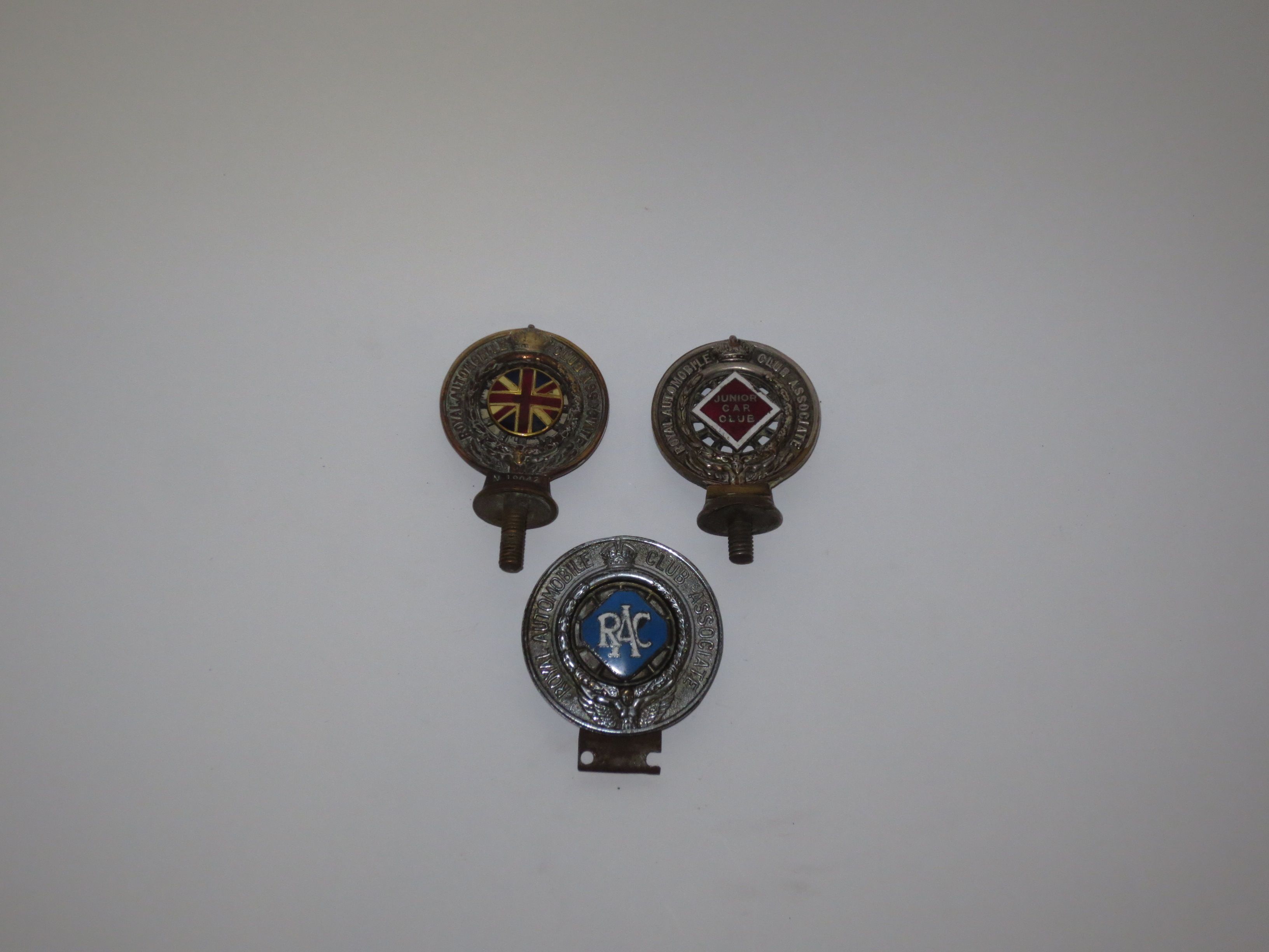 Bonhams Cars : Two small light car/motorcycle size RAC Associate Member ...