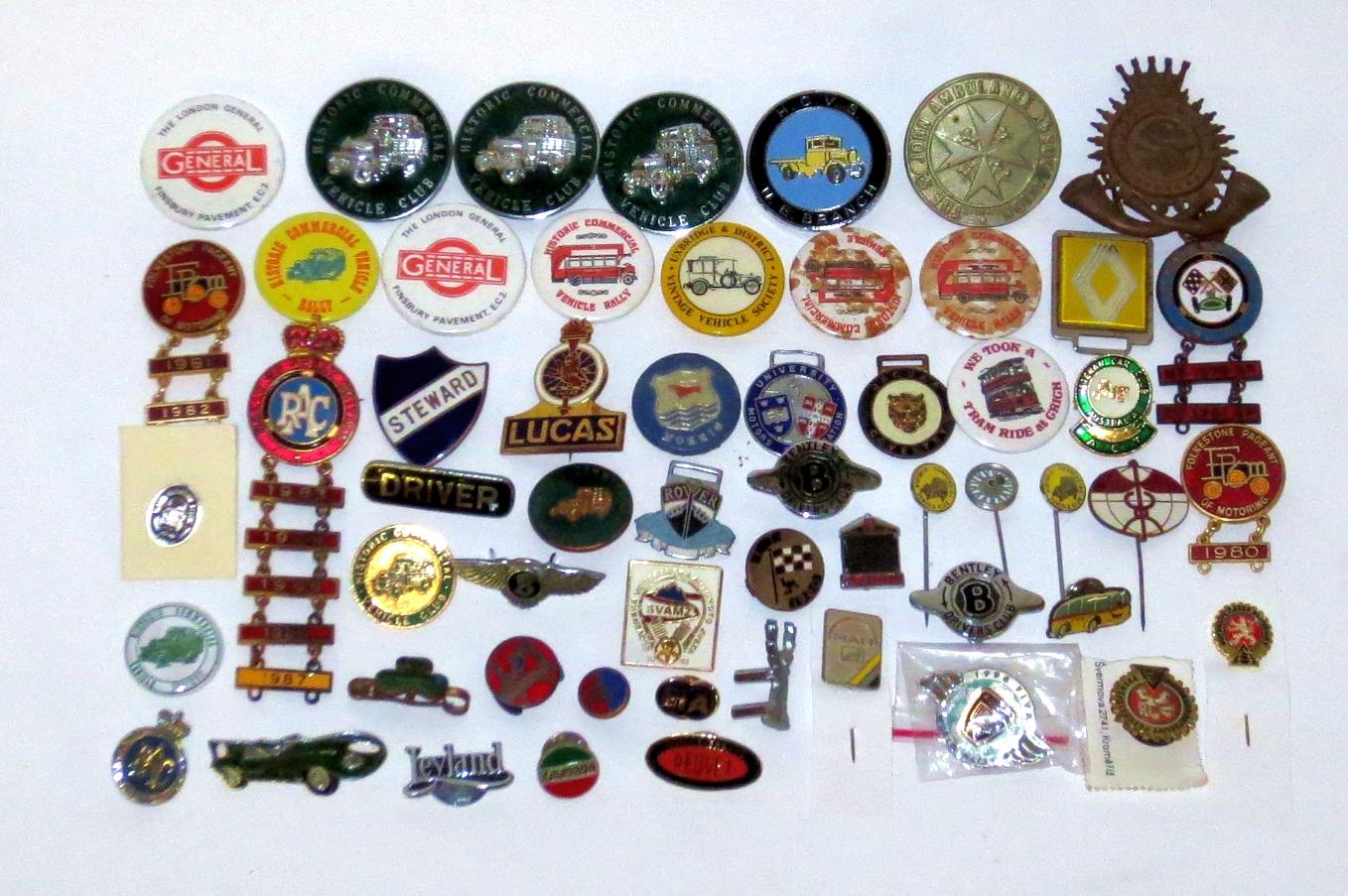 Bonhams Cars Assorted Lapel Badges And Pins