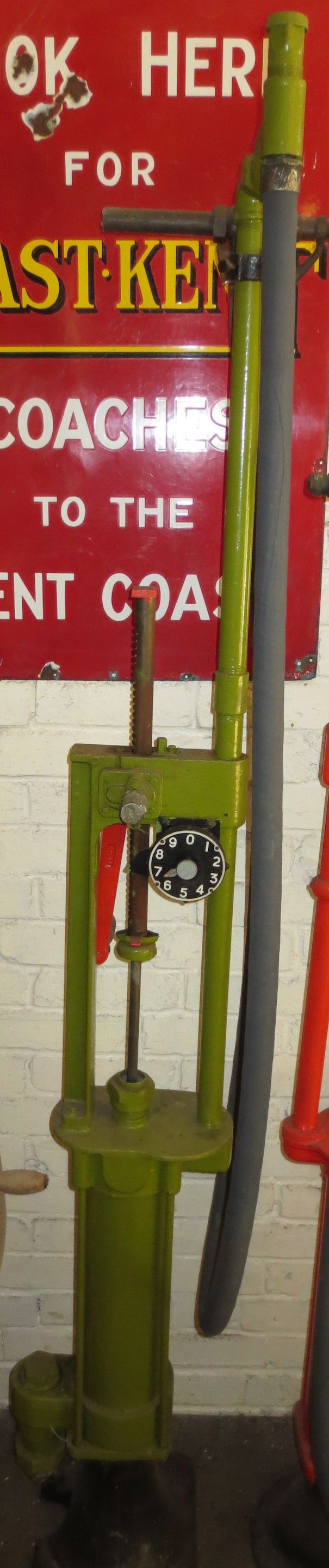 Bonhams Cars : A Wayne Skeleton Petrol pump,
