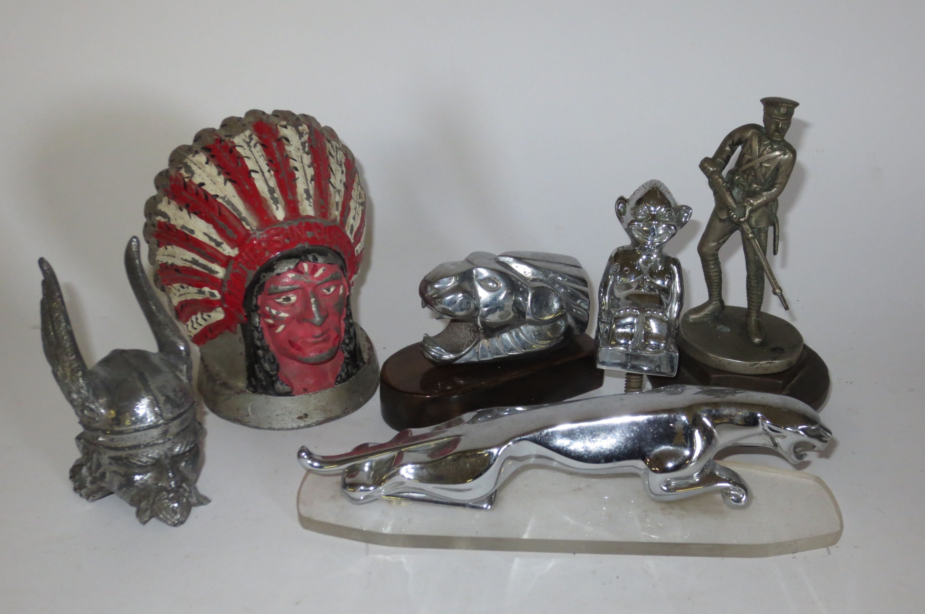 Bonhams Cars : Six car mascots,