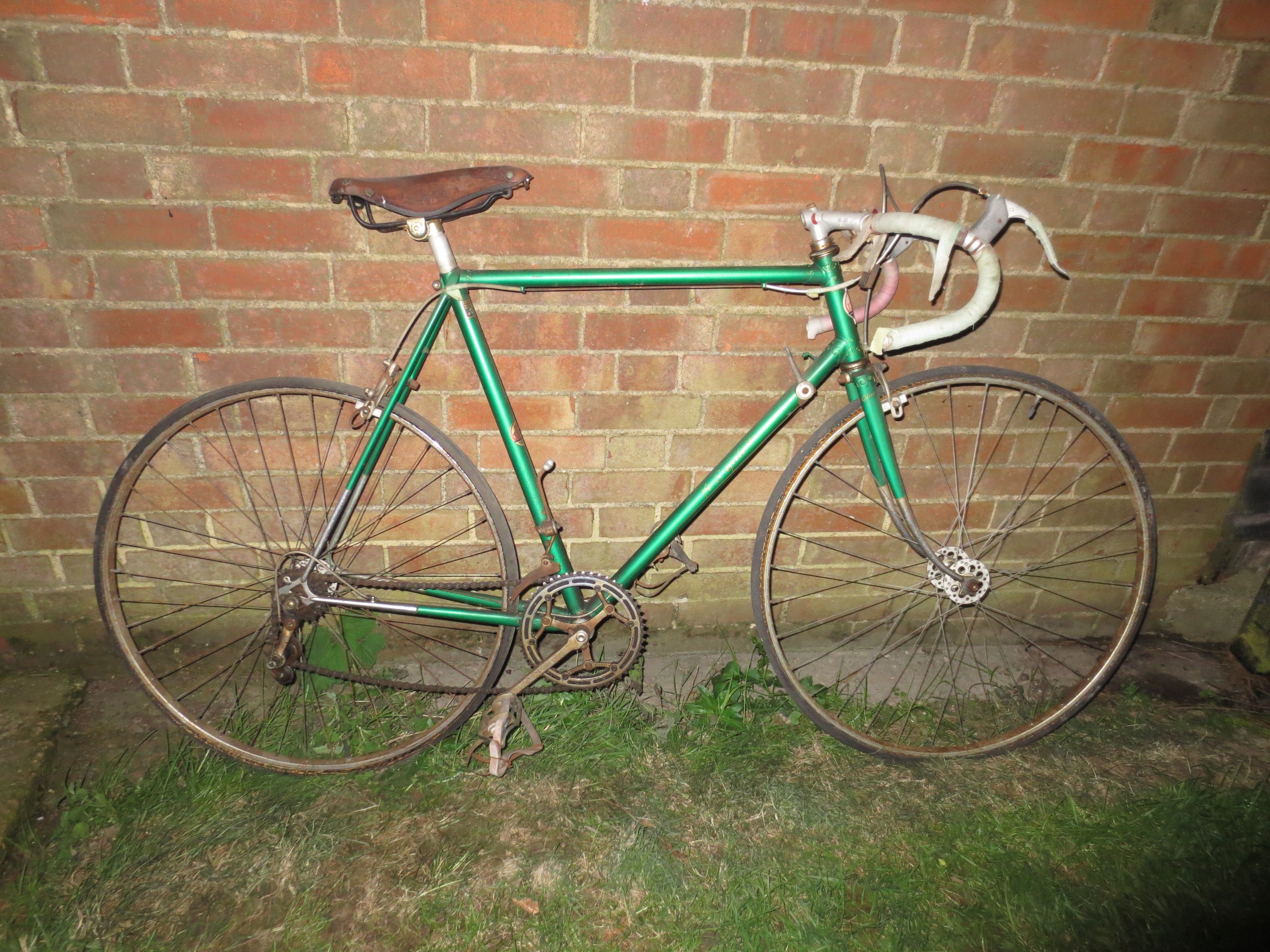 Bonhams Cars : A Gillott lightweight touring bicycle 23 inch frame ...