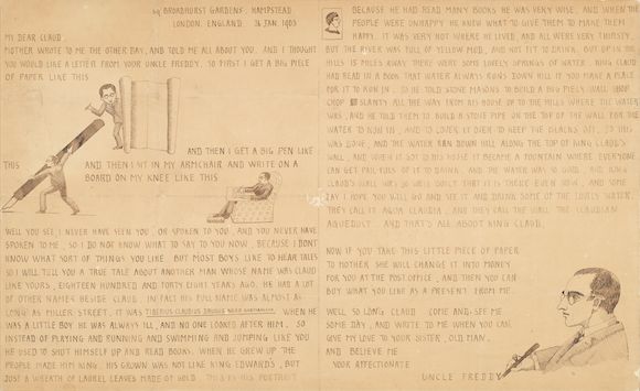 Bonhams : ROLFE (FREDERICK WILLIAM) 'Baron Corvo' Autograph letter ...