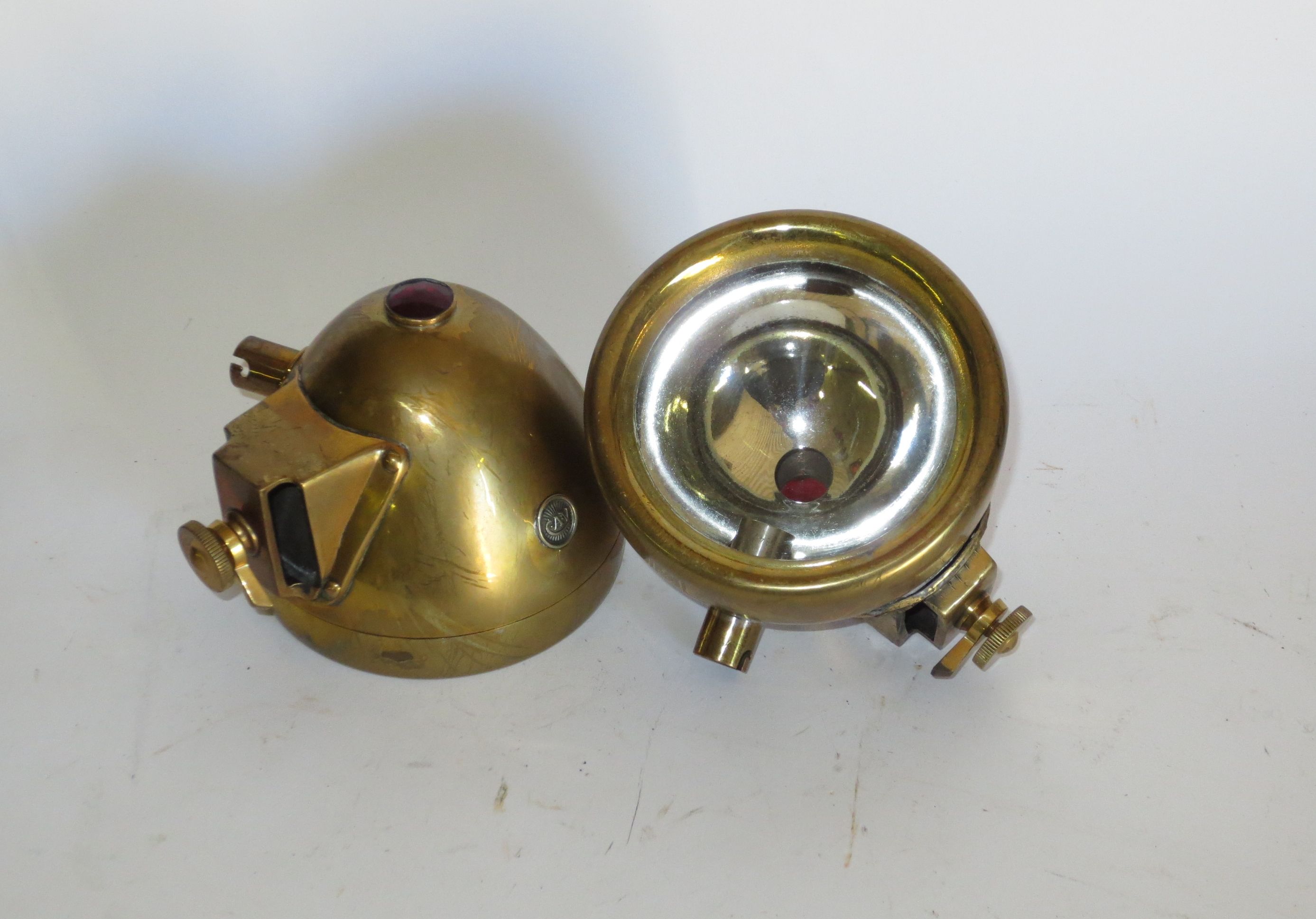 Bonhams Cars : A pair of CAV model ES electric sidelights,