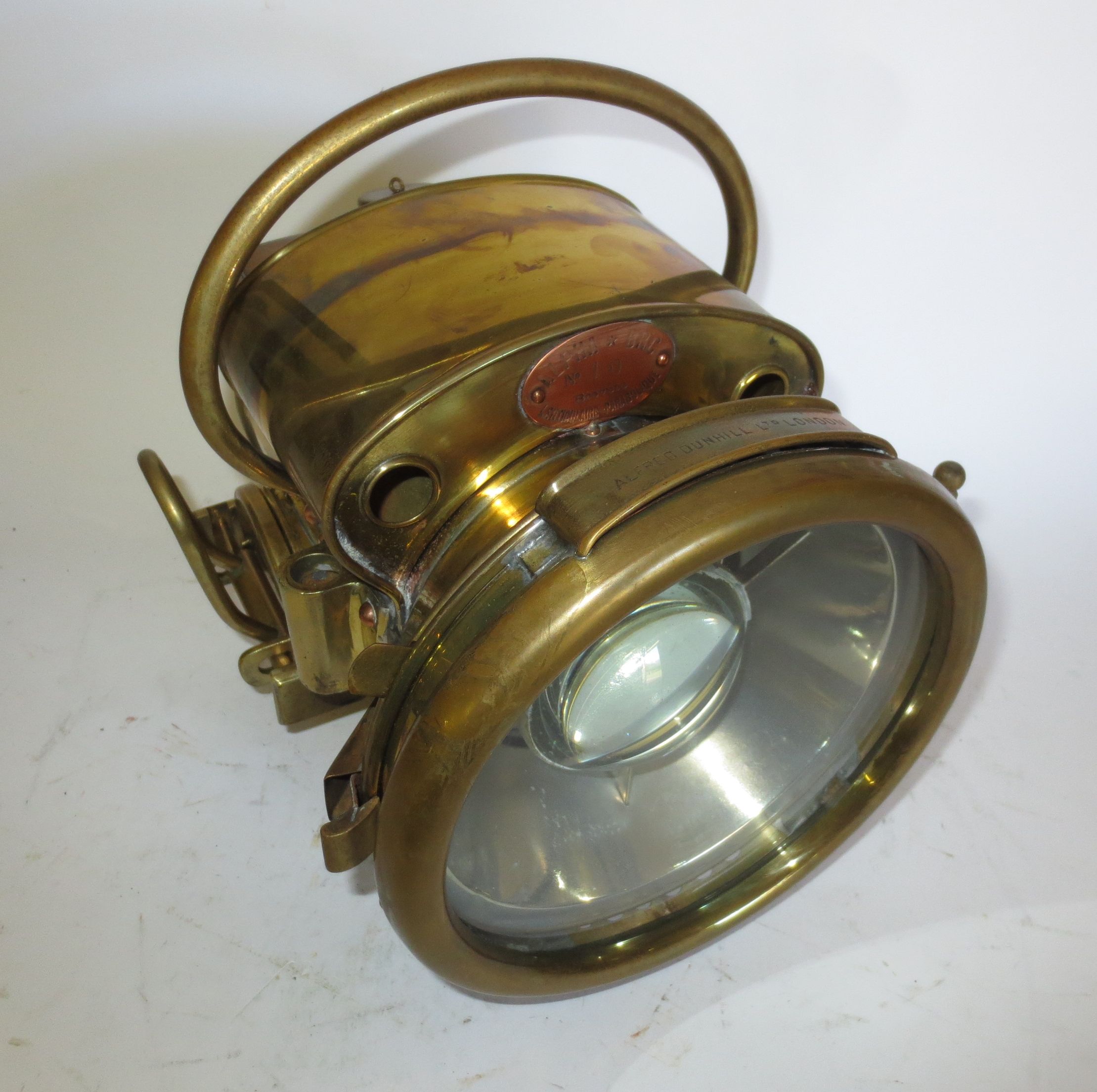 Bonhams Cars : A BRC Alpha model number 10 self generation acetylene lamp,