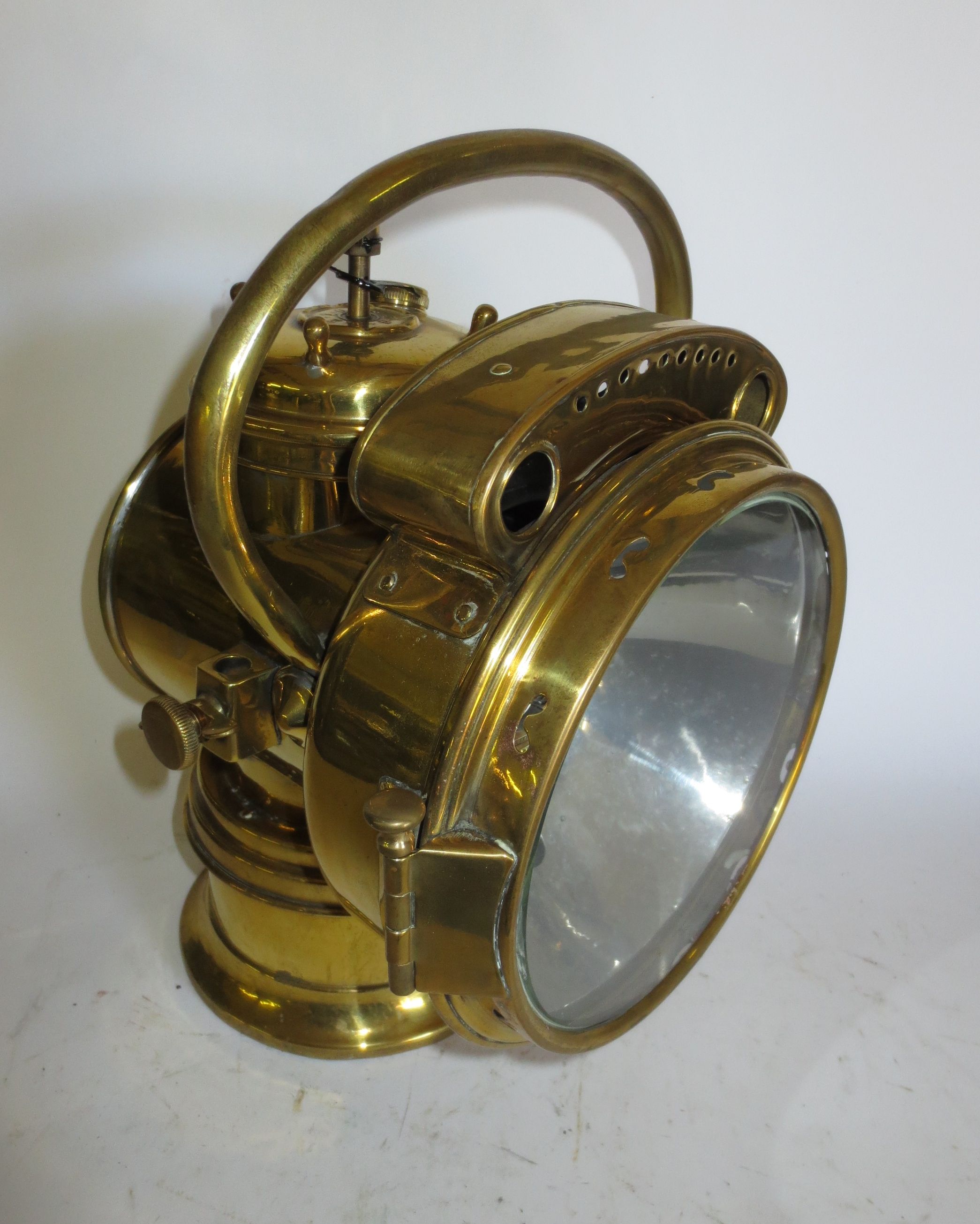 Bonhams Cars : A self generating acetylene lamp by Immervoeam, made in ...