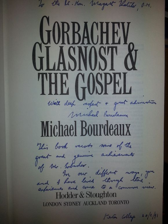 Bonhams : THATCHER (MARGARET) A collection of books from the library of ...