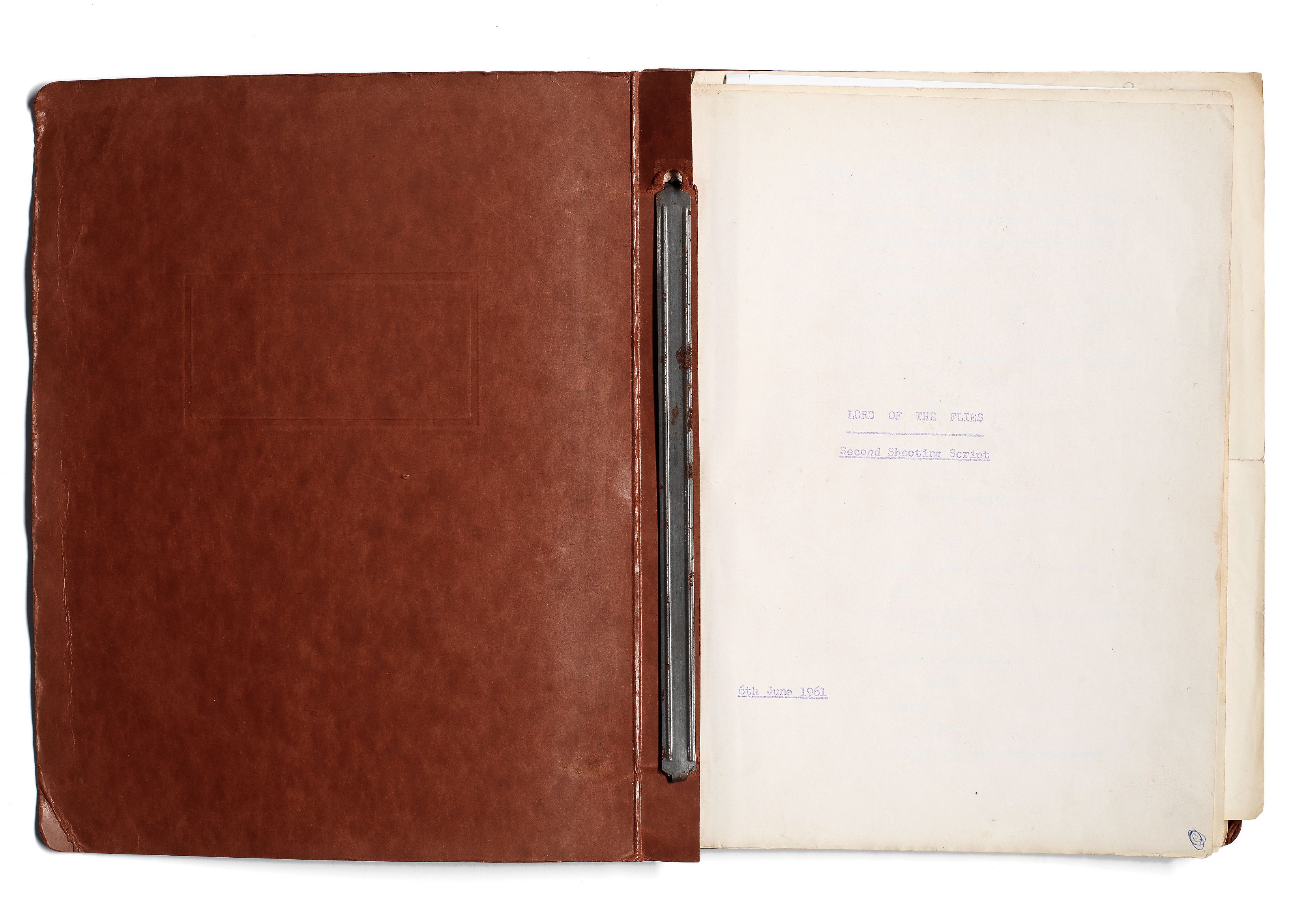 Bonhams : Lord of the Flies A second shooting script for the film ...