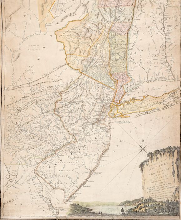 Bonhams : POWNALL (THOMAS) The Provinces of New York, and New Jersey ...