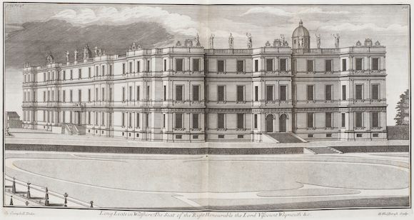 Bonhams : CAMPBELL (COLEN) and others Vitruvius Britannicus, or the ...